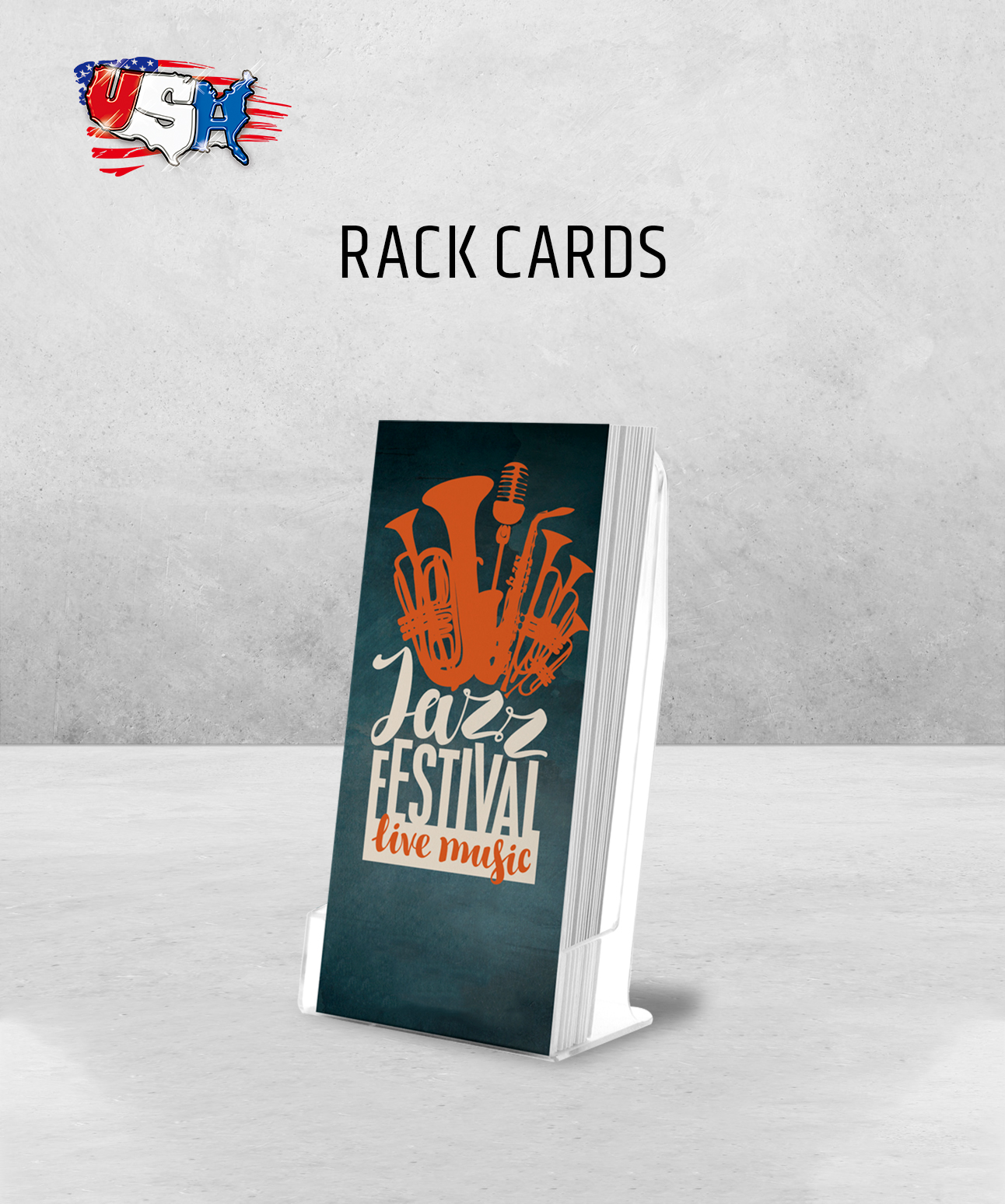 Custom Rack Cards in Visalia - USA Printings & Graphics