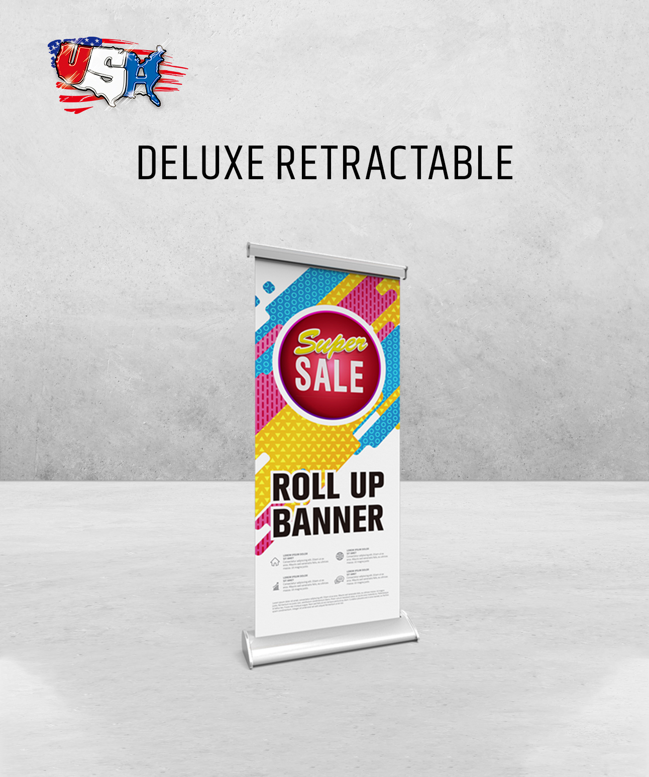 Deluxe Retractable Banner Stands | Sleek & Premium Designs - USA ...