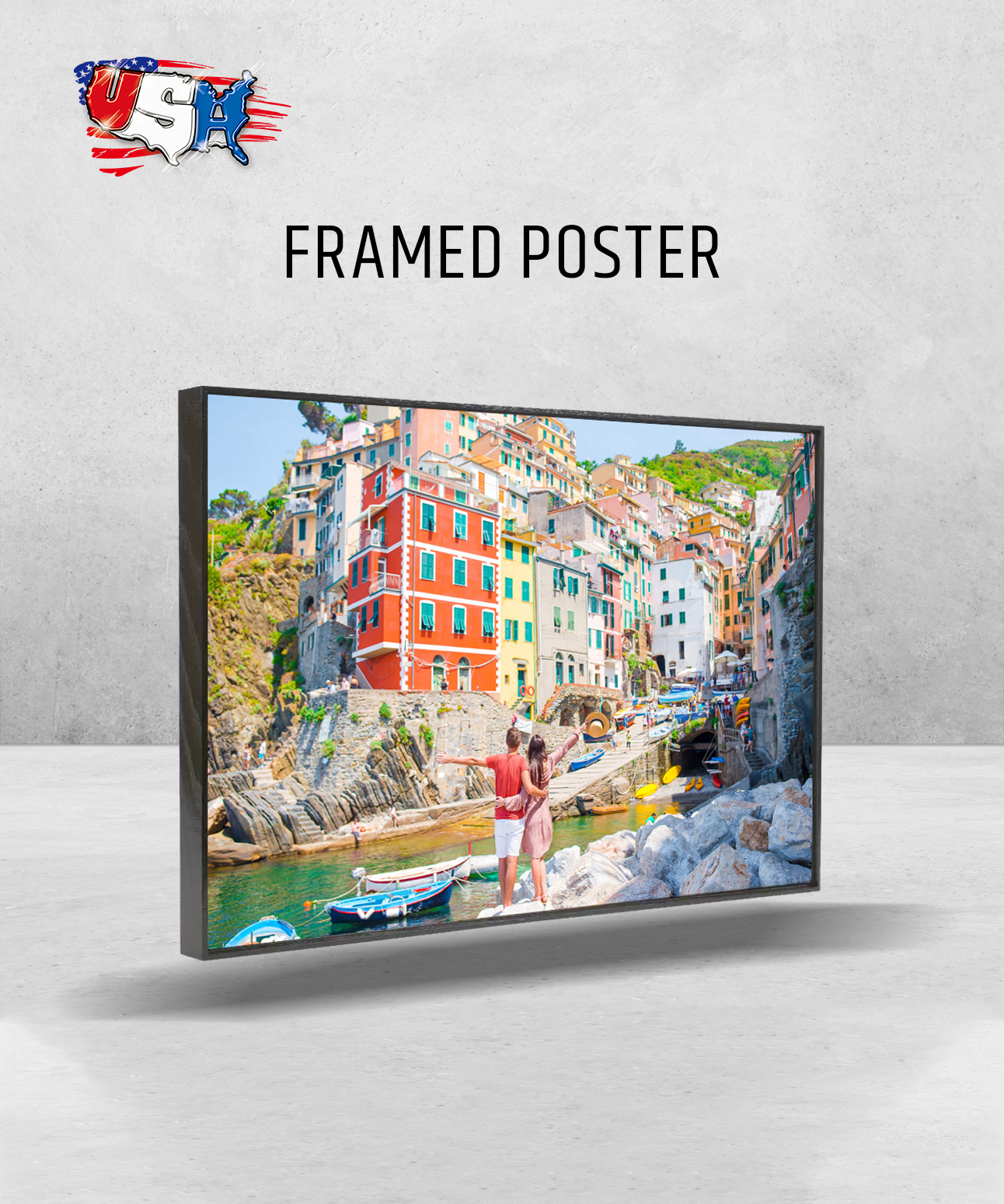 Custom Framed Posters in Visalia - USA Printings & Graphics